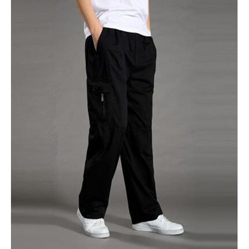 Fashion Summer Cotton Men Cargo Pants Mens Joggers Baggy Tactical Pants