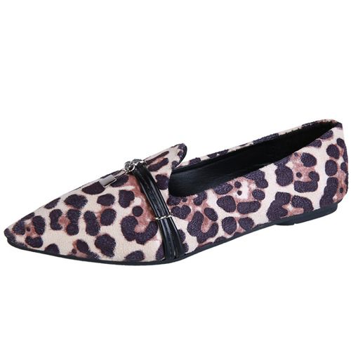 Sexy And Classy Light Leopard Skin Female Shoe – Nigeria Shopping