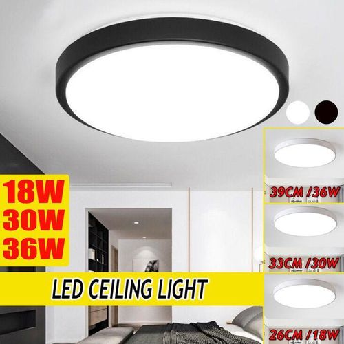 Round Fluorescent Ceiling Light Kitchen