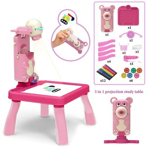 Fashion Drawing Projector Camera Children's Interactive Drawing Table ...