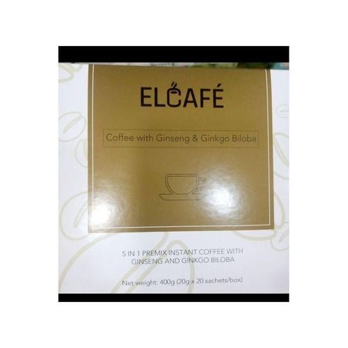 Generic ELCAFE 5-in-1 Permix Instant Coffee With Ginseng And Ginkgo ...
