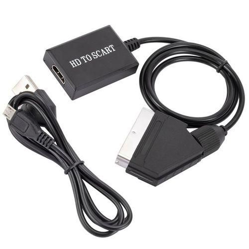 Generic HDMI To SCART Converter 1080P HD For DVD Player For VHS Video ...