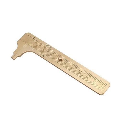 Generic 100mm 3.93 Inch Mini Brass Pocket Ruler Sliding Gauge Verni Jumia Nigeria