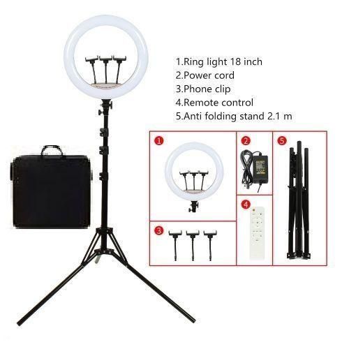 Generic 18 Inch Ring Light With Bag, Tripod Stand Bag | Jumia Nigeria
