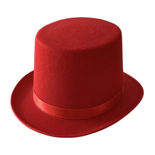 Fashion As British Style Flat Top Hat For Magician Costume Performances ...