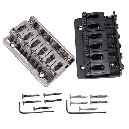 Generic A Set Top Load Concave Saddle 6 String Bridge For Electric ...
