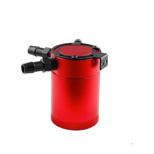 Generic Universal 3 Port Oil Catch Can Tank Compact Baffled Air-oil ...