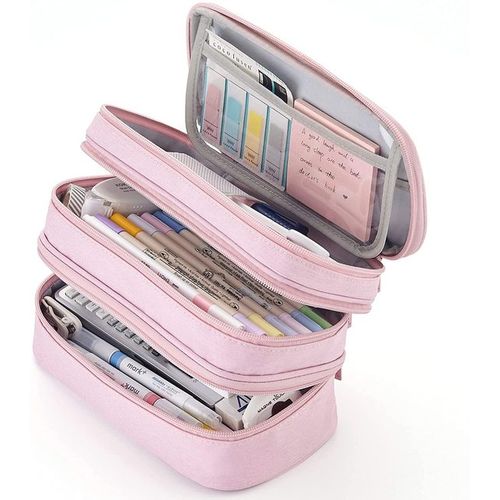 Generic Large Capacity Pencil Case 3 Layers Big Handle Pencil Pouch Jumia Nigeria