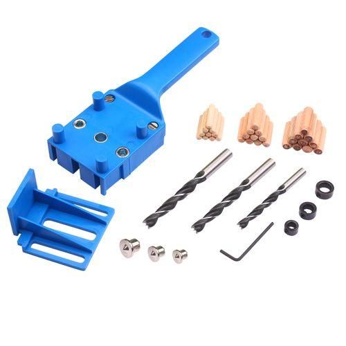Generic 41pcs Quick Wood Doweling Jig Set Handheld Pocket Hole Jig ...