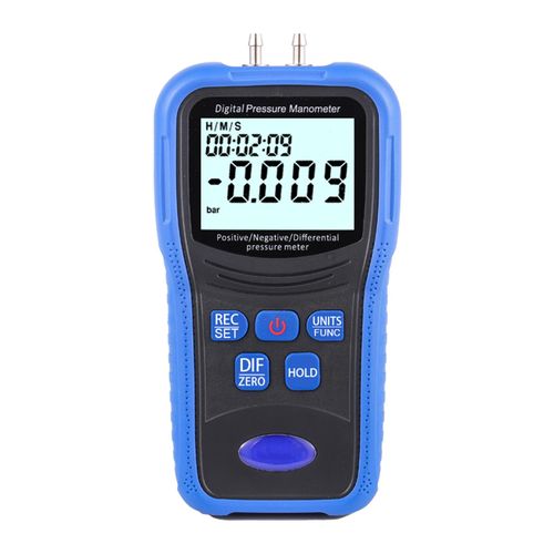 Generic Digital Pressure Manometer, Pressure Meter with Pressure Zero ...