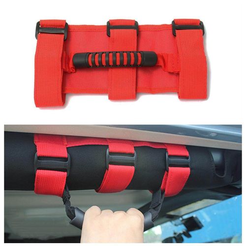Generic Roll Bar Grab Handles For: Jeep YJ TJ JK Brutus RollBar Handle ...
