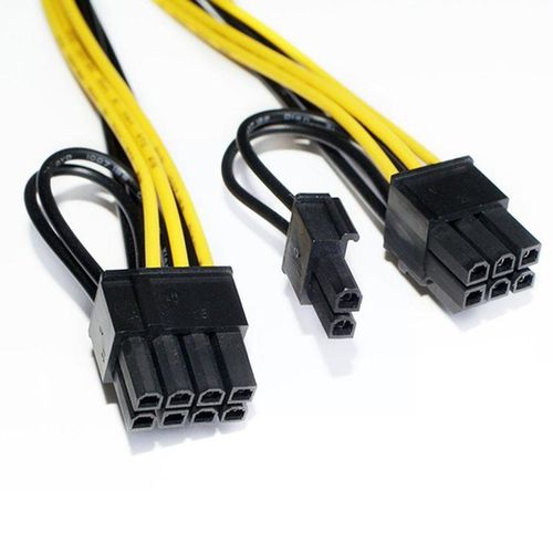 Generic 18AWG GPU Power Adapter Cable 8 Pin Graphic Card PCI CPU ...