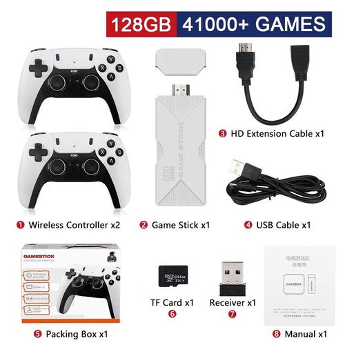 Generic P5 PRO Video Game Console 2.4G Double Wireless Controller Game ...