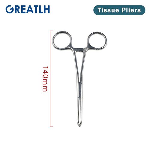 Generic Tissue Stainless Steel Forceps Rat Grip The Skin Forceps ...