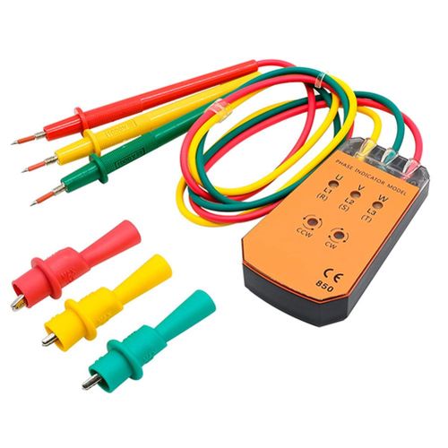 Generic 3 Phase Sequence Presence Rotation Tester Indicator Detector ...