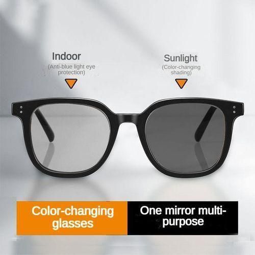 Fashion Men's and Women's Smart Photosensitive Color Changing Glasses ...