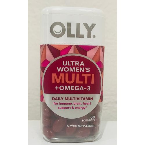 Olly Ultra Strength Women's Multivitamin + Omega-3 60 Softgels | Jumia ...