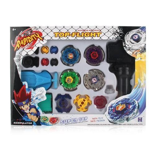 Generic Beyblades Burst Metal Fusion Toys With Dual Launchers Hand ...