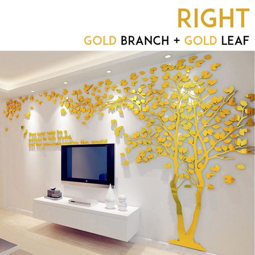 Generic 3D Large Tree Acrylic Wall Sticker Wallpaper For Room Decal Mural Art DIY Home Wall Decor Type 6 Jumia Nigeria