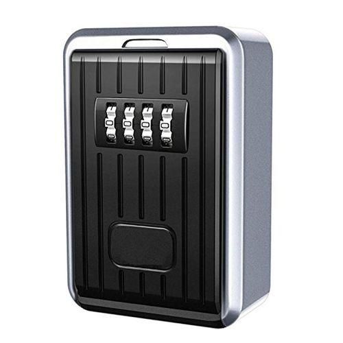 Generic Lock Box 4 Digit Combination Waterproof Box Aluminum Alloy ...