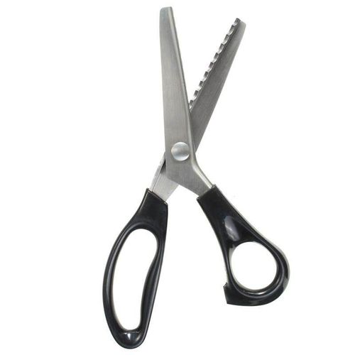 Generic Pinking Shears Arc gear Scissors Sewing Craft Upholstery Tailor Zig Zag Tool 7mm 7mm Circular Tooth Jumia Nigeria
