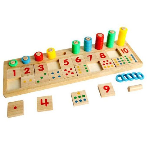 Generic Wooden Math Game Board Number Puzzle Sorting Montessori | Jumia ...