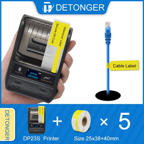 Generic DP23S Smart Label Mobile Phone Printer Inkless Bluetooth ...