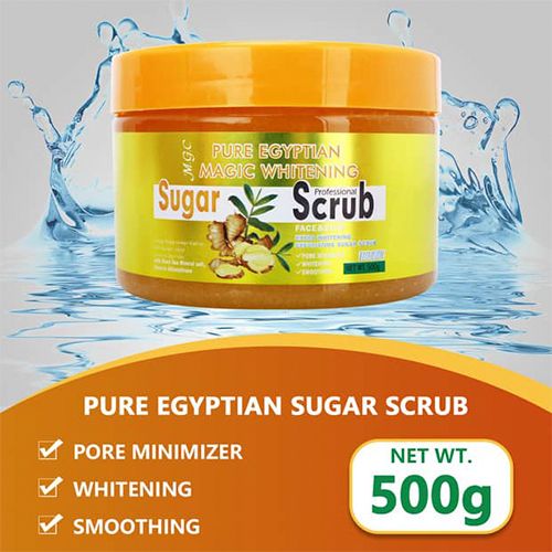 Mgc Pure Egyptian Turmeric Lightening & Exfoliating Sugar Scrub 500g ...