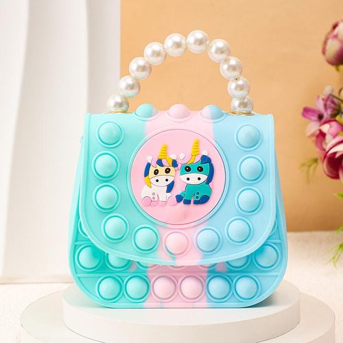 Fashion Fidget Toys Popper Bag Sensory Popet Silicone Push Bubble ...