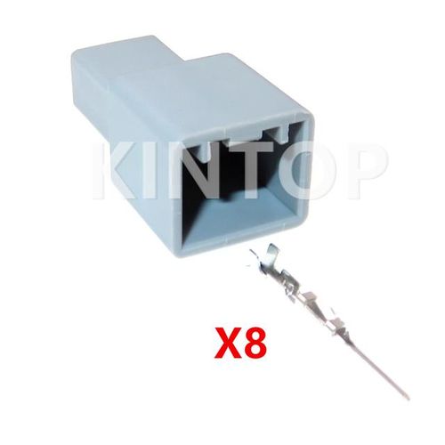 Generic 1 Set 8 Pins Miniature Auto Low Current Unsealed Socket Starter ...
