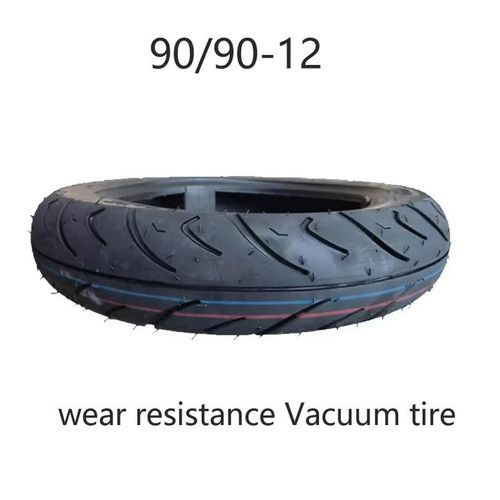 Generic 12 Inch Motorcycle Tyre 90/90-12 Motorcycle Vacuum Tire Bike ...
