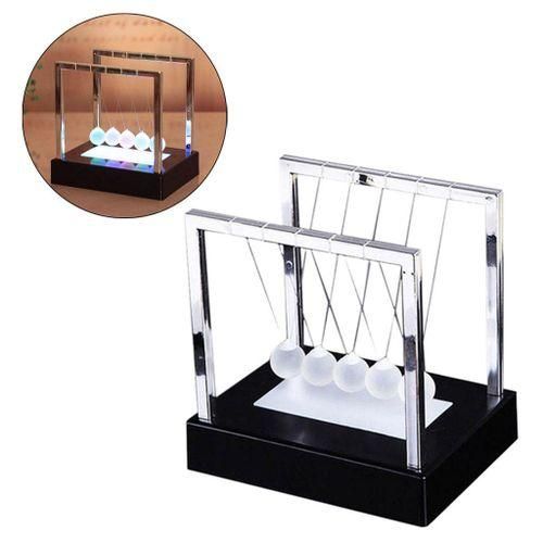 Generic Newtons Cradle Glass Balance Balls Science Gadget LED | Jumia ...