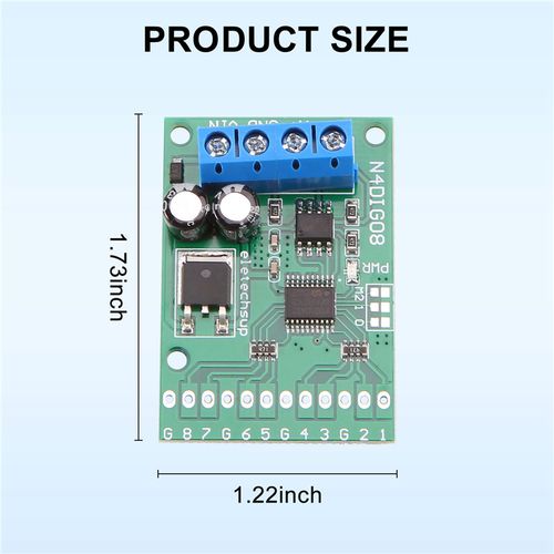 Generic 8Ch Input/Output Digital Switch TTL LvTTL CMOS RS485 (No Pi ...