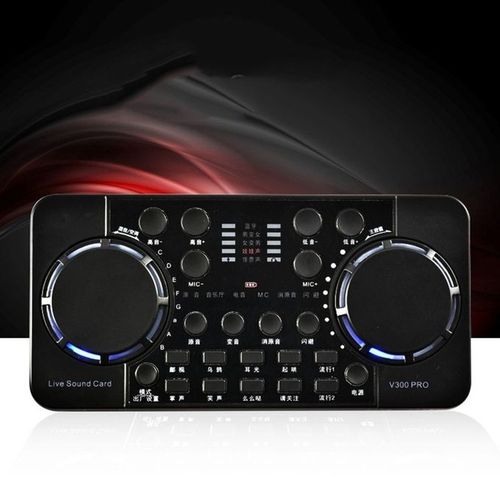 Generic V300 PRO Live Sound Card Mobile Phone Computer Recording ...
