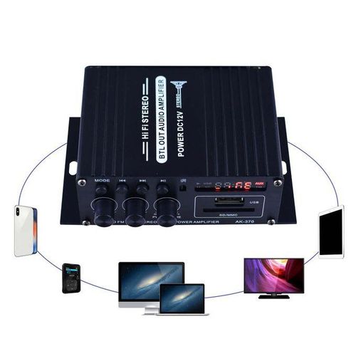 Generic Power Amplifier With Remote Control Bluetooth Power | Jumia Nigeria