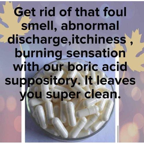 Capsule BORIC ACID UTERUS HEALING YONI POPS SUPPOSITORIES BY 50 ...