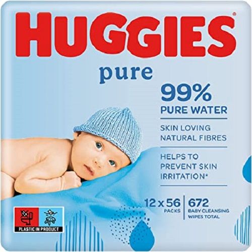 Huggies Pure Baby Wipes 12 Packs 672 Wet Wipes Total Jumia Nigeria