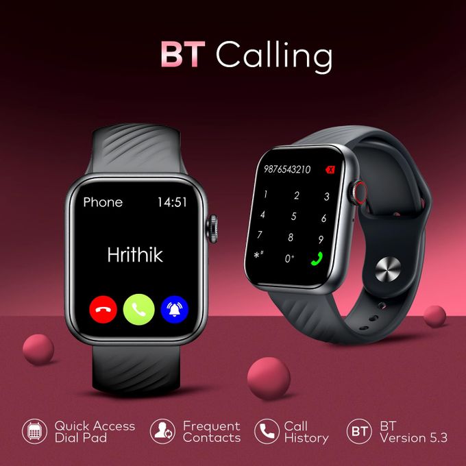 itel Water Proof ISW-011 Native Storm Smart Watch - Black