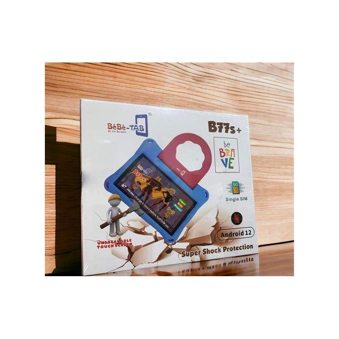 BEBE TAB BEBÉ TAB Bebe B77s+ Unbreakable Kids Tablet 256GB