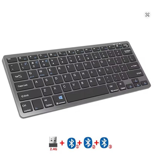 Generic Ultra-Thin Wireless Rechargeable Bluetooth Keyboard