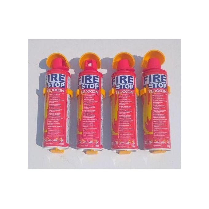 Texxon 4PCS FIRE EXTINGUISHER, FOAMING FIRE STOP FOR CARS