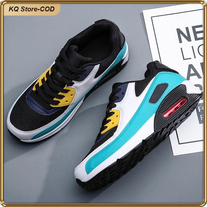 ASHION Premium Unisex Sneakers with Breathable Mesh PU Cushion Sole ...