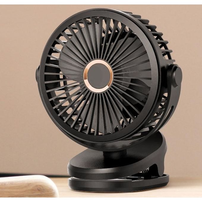 Generic Rechargeable Fans Mini 10000mAh 720° Rotation 4-speed ...