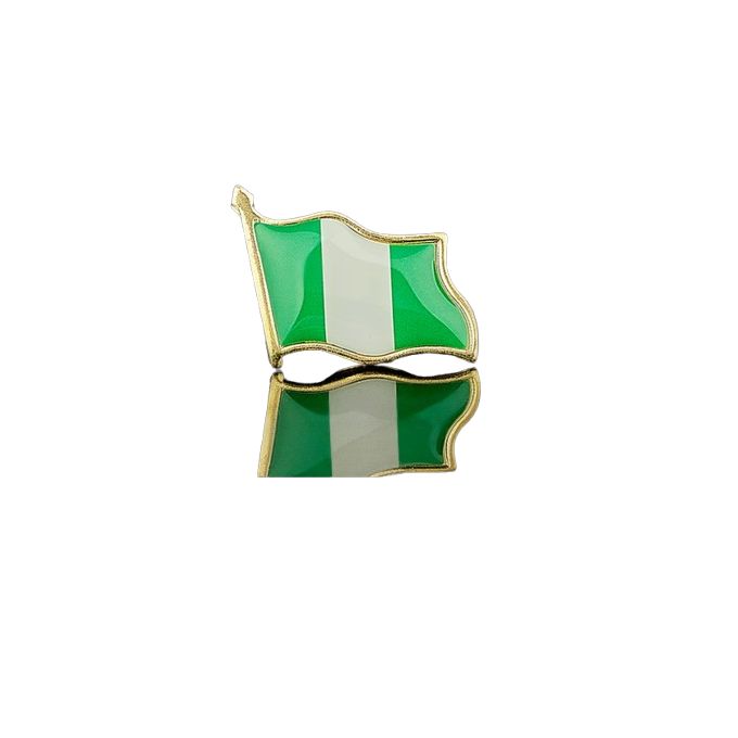 Fashion Nigerian Flag Shape Lapel Pin | Jumia Nigeria