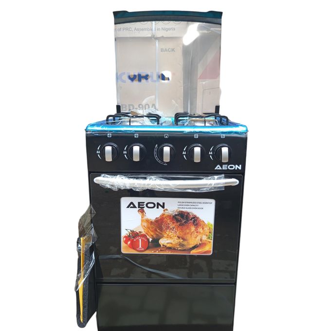 Aeon All gas 4 burner 50 X 50 standing gas cooker with