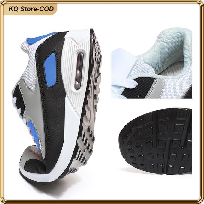 ASHION KQ Premium Unisex Sneakers with Breathable Mesh PU Cushion Sole ...