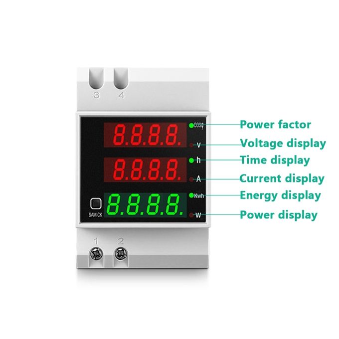 Generic Single Phase Energy Power Check Meter KWh 100A 30KW