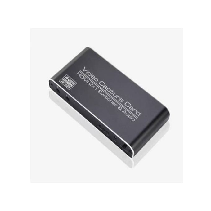 Generic Video Capture Card HDMI 2X1 Switcher And Audio