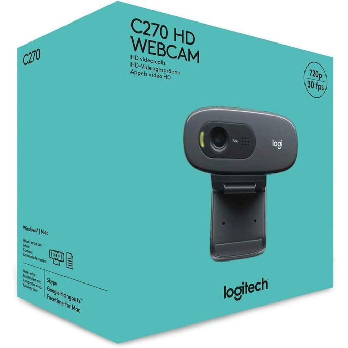 Logitech C270 HD Webcam (Approved For JAMB Registration and