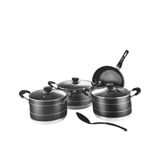 Generic Big Size Non Stick Cooking Pots Complete Set | Jumia Nigeria